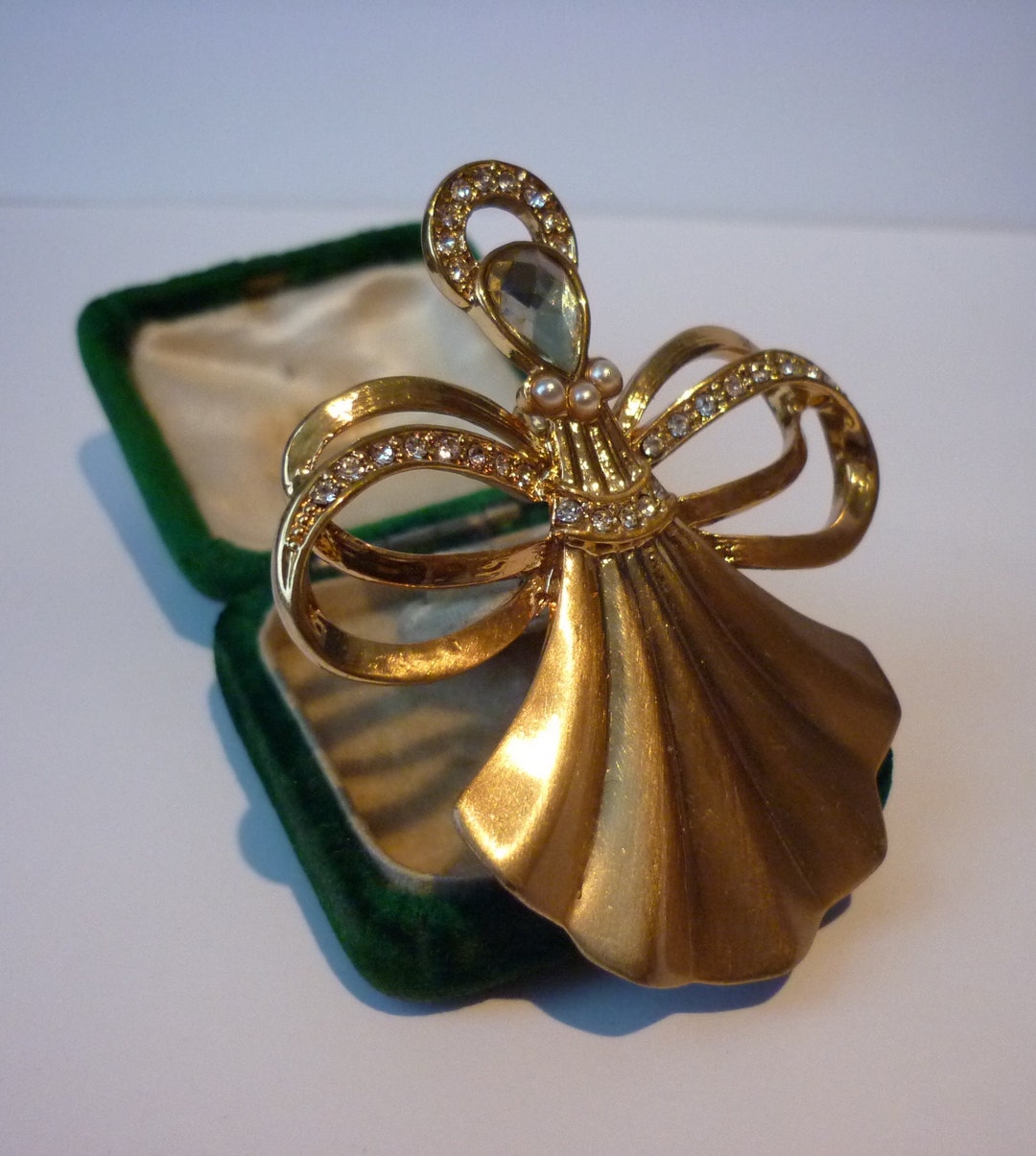 Vintage Angel Brooch, Vintage Angel Pendant, Angel Pin, Cupid Brooch ...
