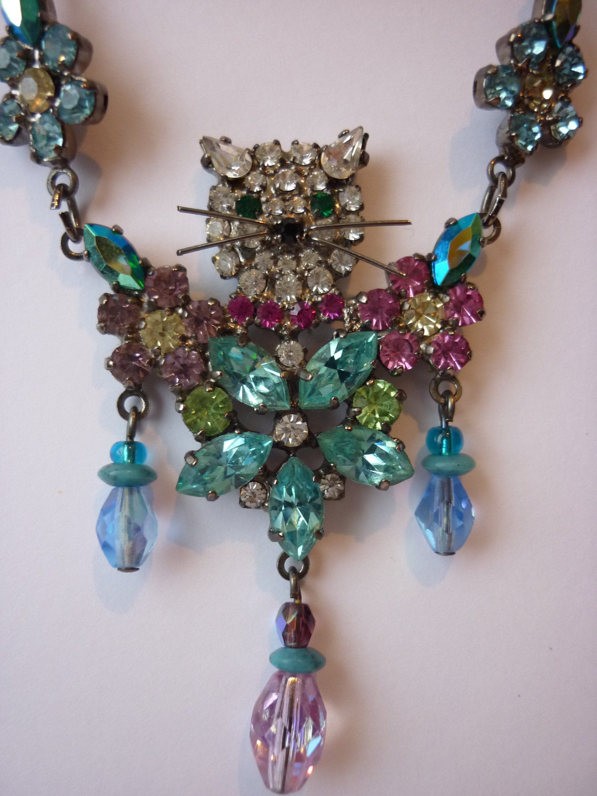 Vintage Cat Necklace, Cat Necklace, Cat Jewellery, Butler and Wilson ...