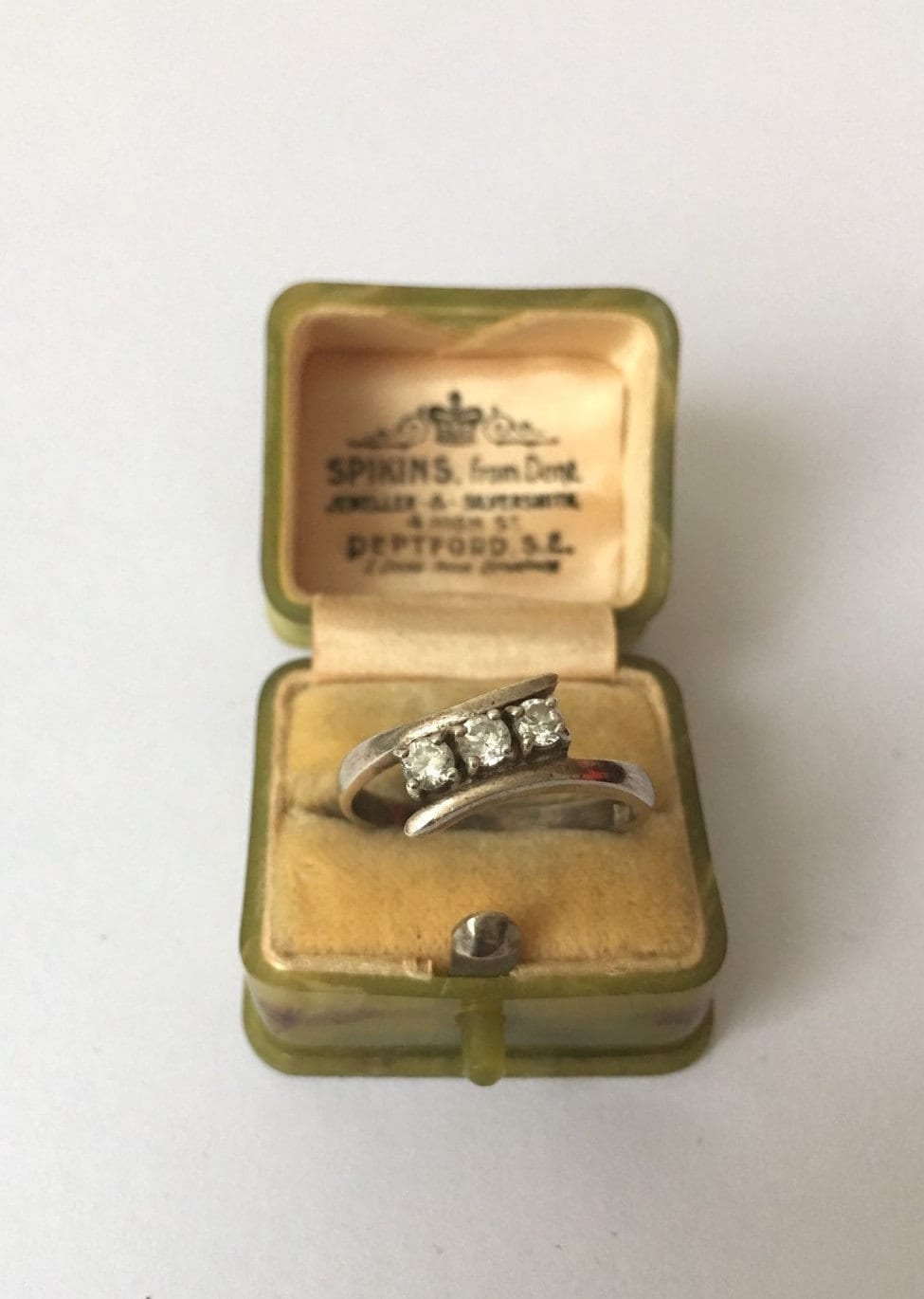 Vintage Silver Ring, Silver Ring, Modernist Silver Ring, Sterling ...