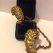 Vintage Gold Tone Double Face Brooch, Costume Jewelry Pin - Etsy