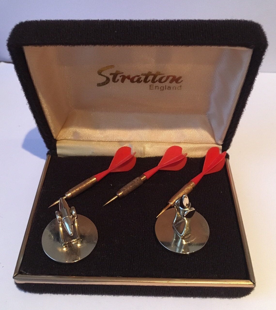 Vintage Dart Cufflinks, Stratton Dart Cufflinks, Dart Jewellery ...