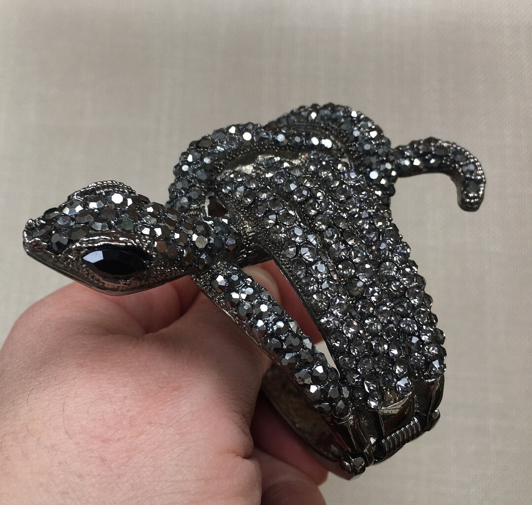 Vintage Snake Bracelet, Costume Snake Bracelet, Snake Jewellery ...