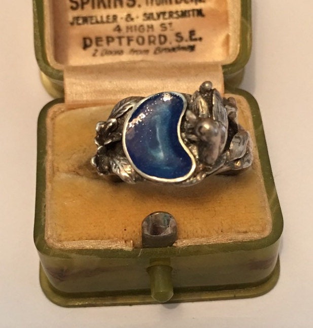 Vintage Duck Ring, Vintage Ring, Duck Jewellery, Duck on the Pond Ring ...