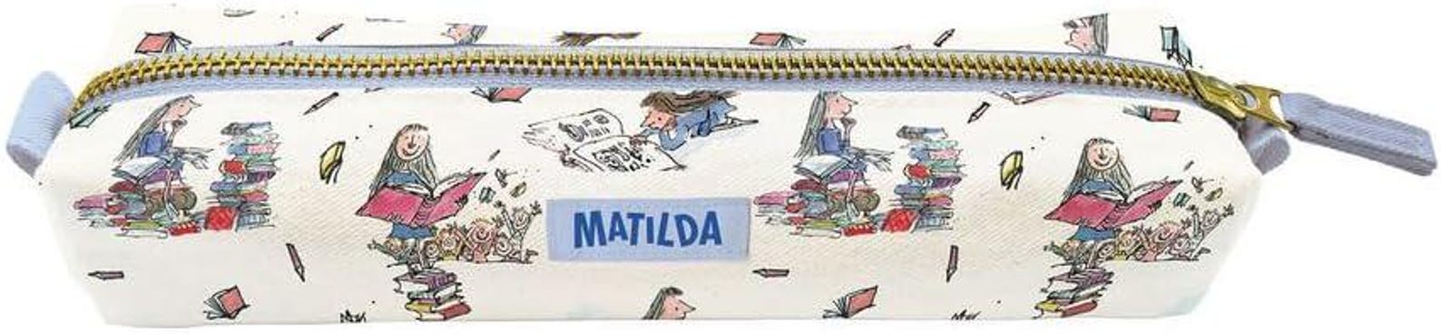 Matilda - Roald Dahl - Organic Cotton Pencil Case - Etsy