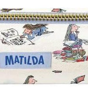 Matilda - Roald Dahl - Organic Cotton Pencil Case - Etsy