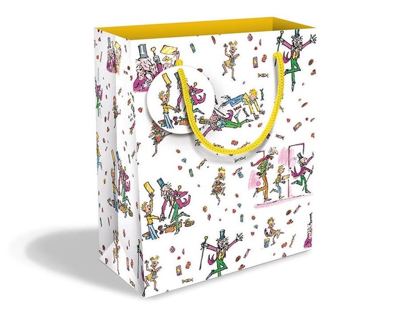 Charlie and the Chocolate Factory Gift Bag - Choose Small, Medium or ...
