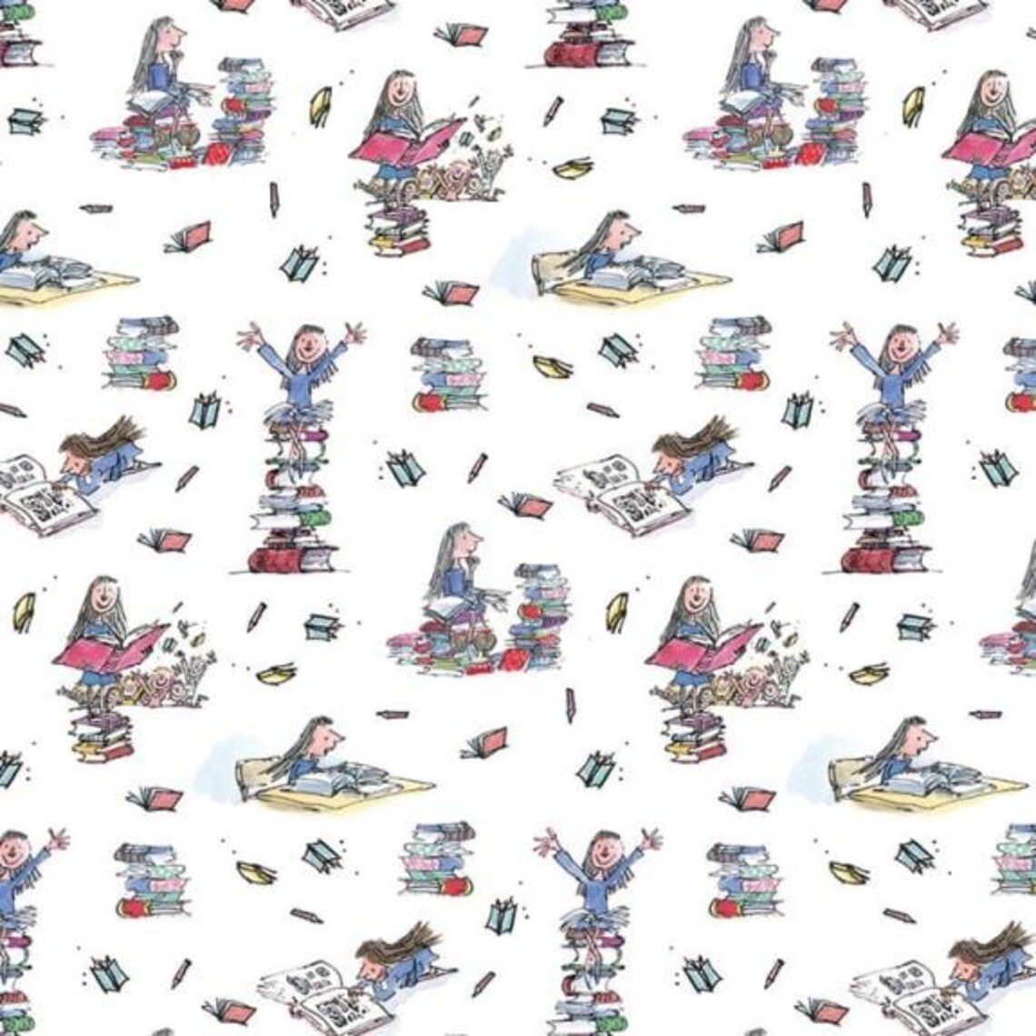 Matilda - 1 Folded Sheet of Wrapping Paper - Gift Wrap - Etsy