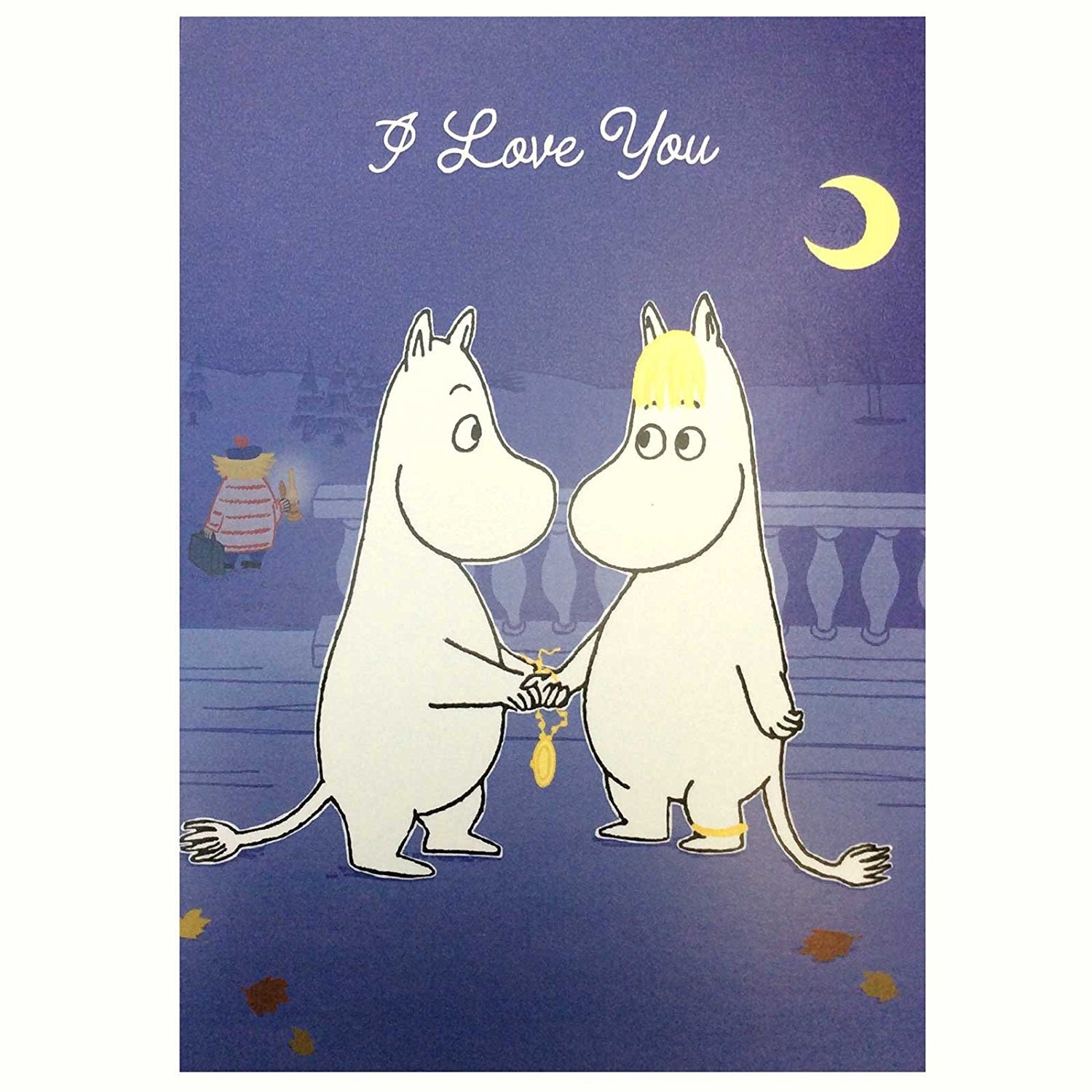 Moomin Maiden and Troll Cuddles Blank Birthday All Occasion Card Blank ...