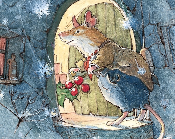 Brambly Hedge the First Flakes of Snow Box of 8 Christmas Cards - Etsy