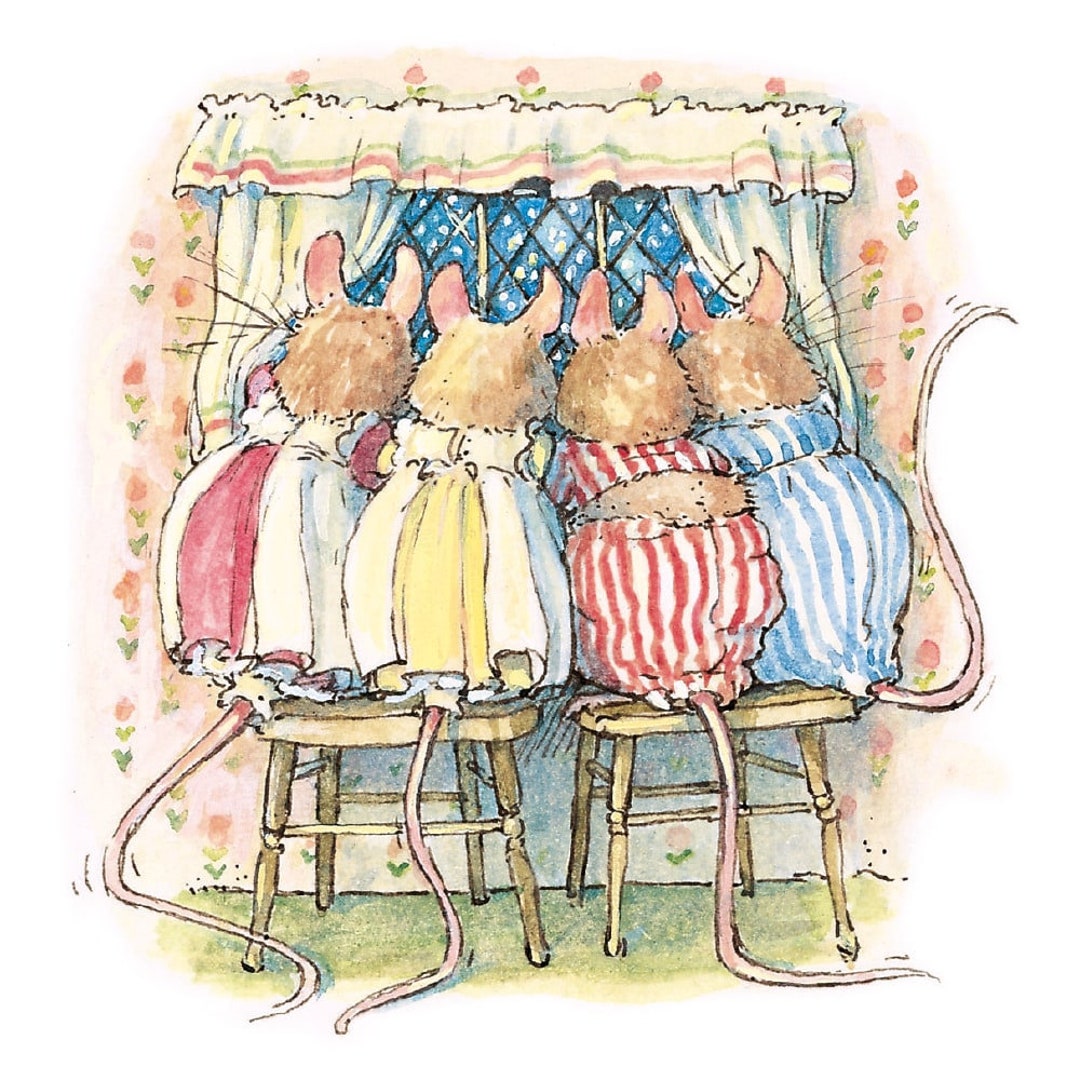 Brambly Hedge - Watching the Snow Fall - Box of 8 Christmas Cards - Etsy