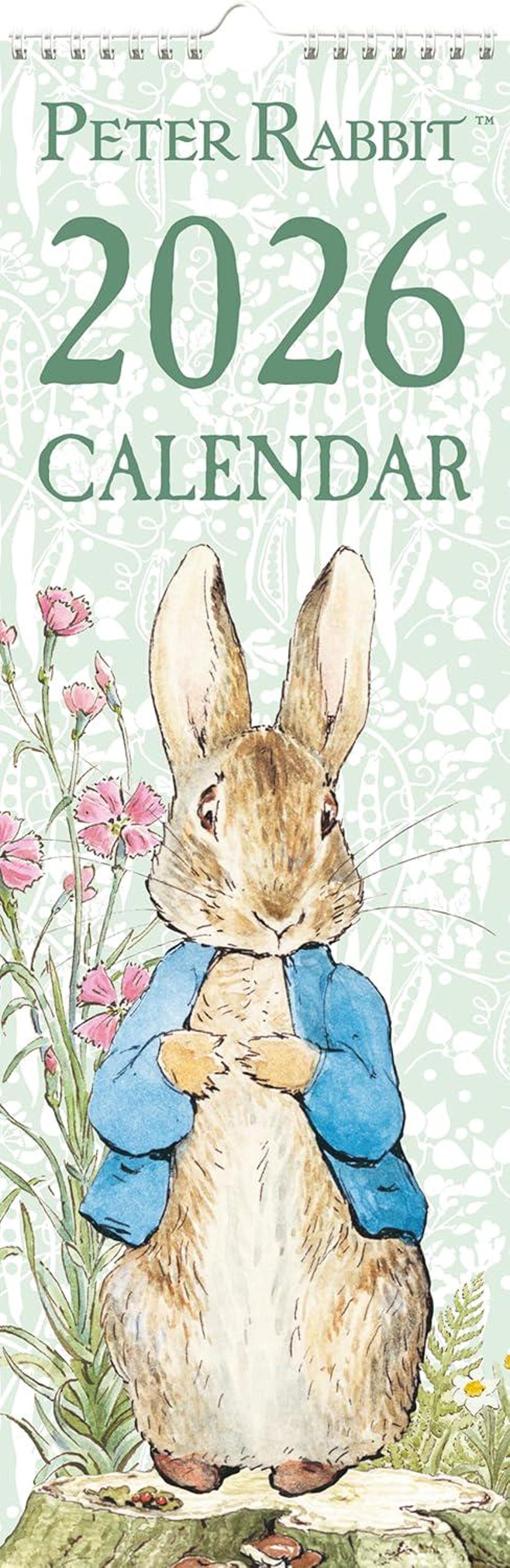 Beatrix Potter - Peter Rabbit - 2026 Slim Wall Calendar - Etsy