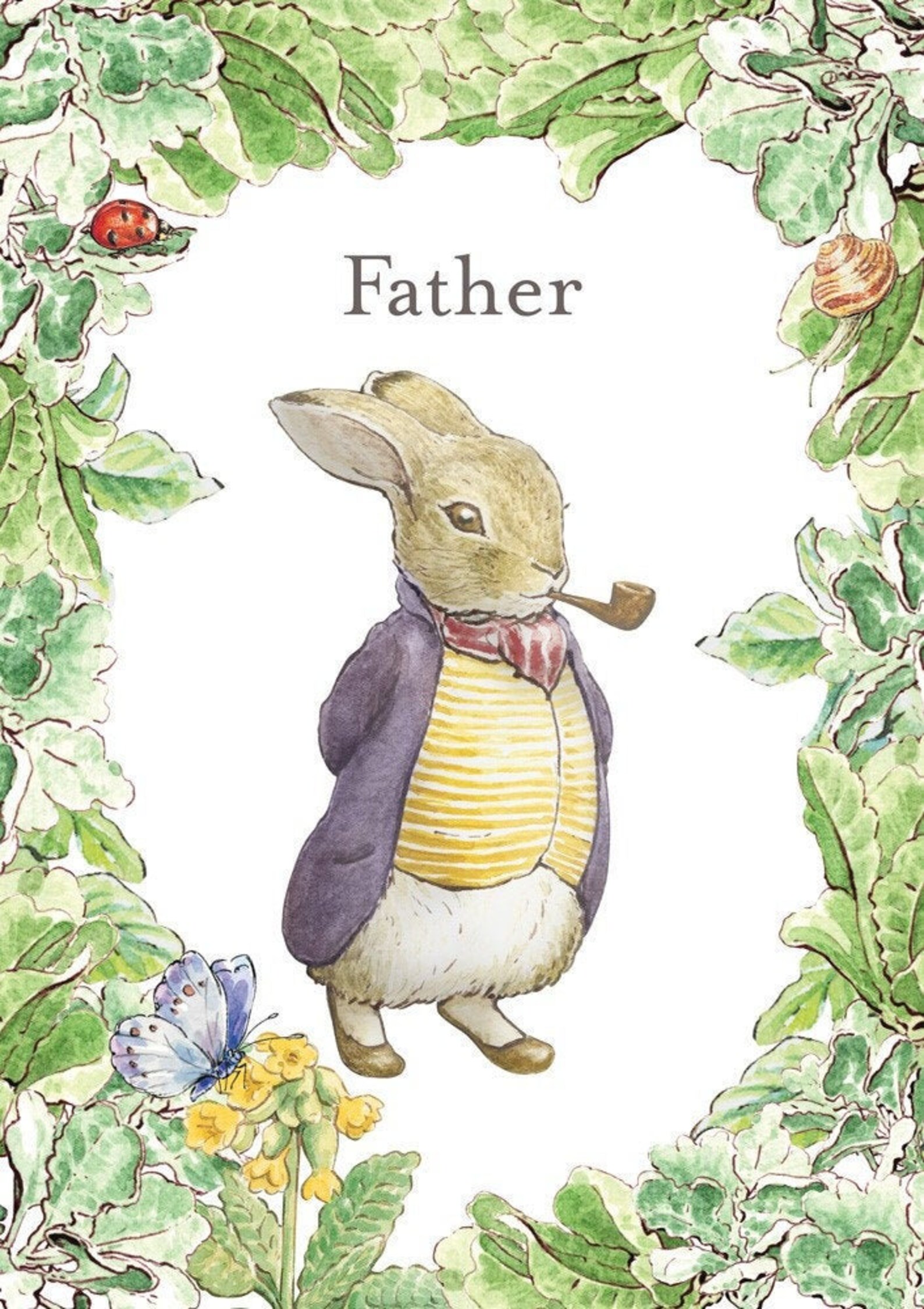 Beatrix Potter Peter Rabbit Father Birthday/Father's | Etsy
