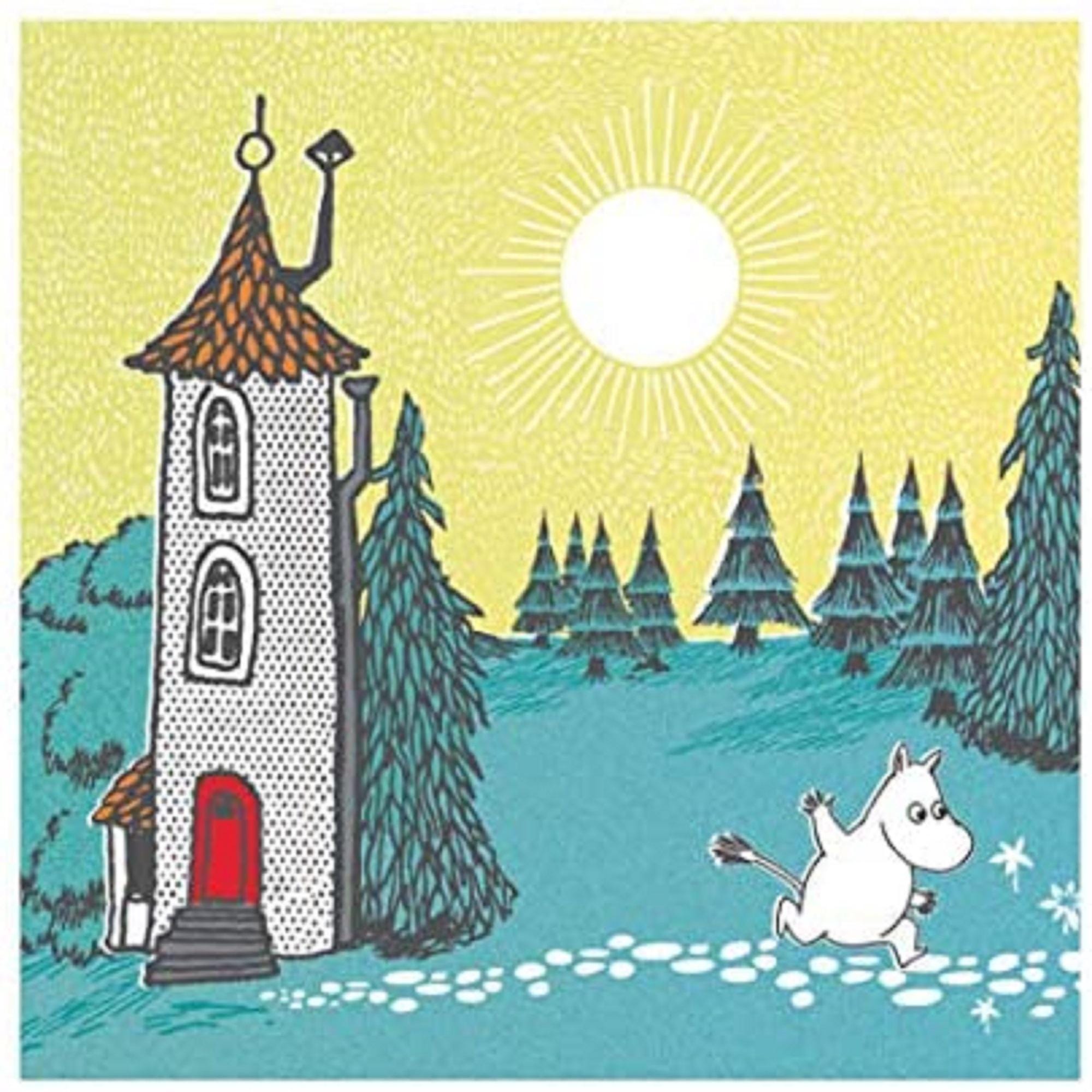 Moomin Family - Mama, Papa, Troll & Snorkmaiden - Blank Square Birthday ...