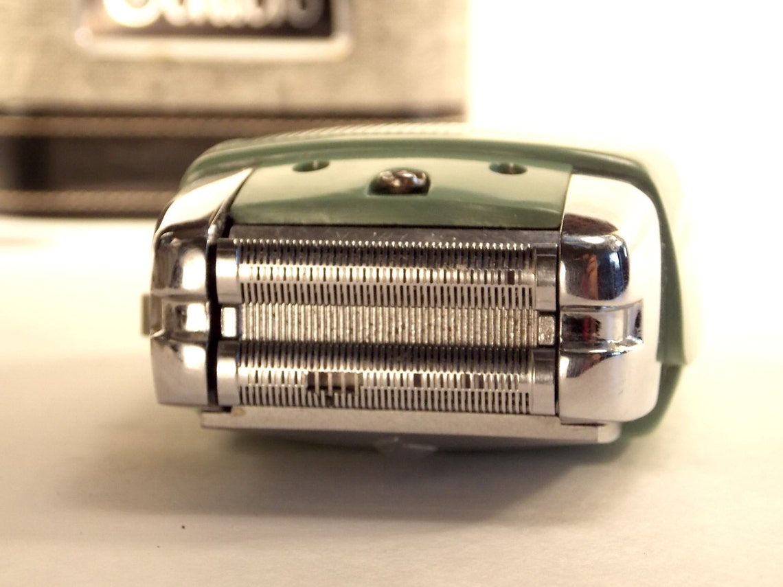 Electric Schick 25 in Original Box and Case Green Vintage - Etsy