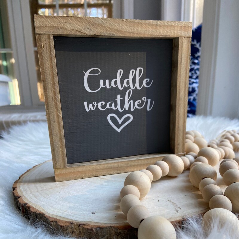 Lets Cuddle Sign - Etsy