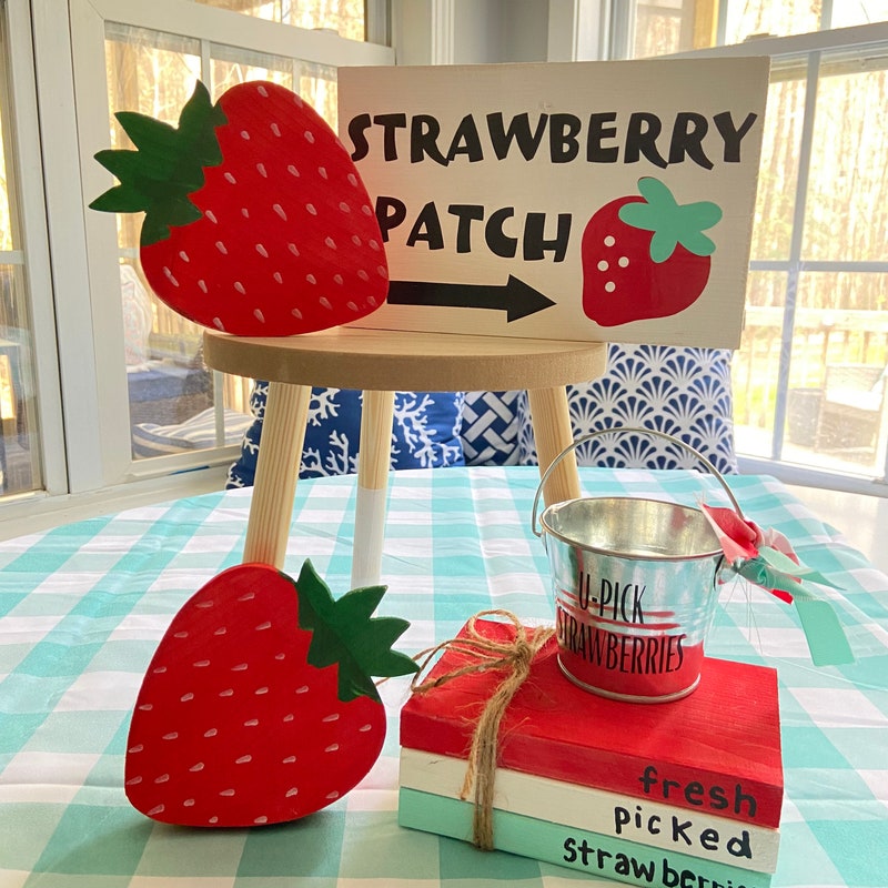 Strawberry Decor - Etsy