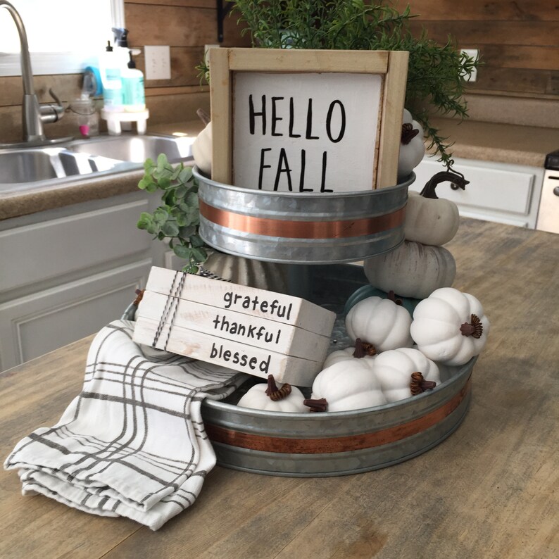 Wood Faux Book Stack Farmhouse Book Stack Farmhouse Fall | Etsy