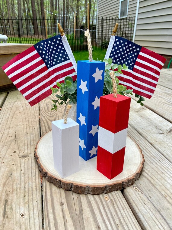 Wooden Firecracker Craft