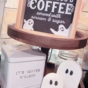 Halloween Decor | Halloween Coffee Bar Bundle | Halloween Coffee Bar ...