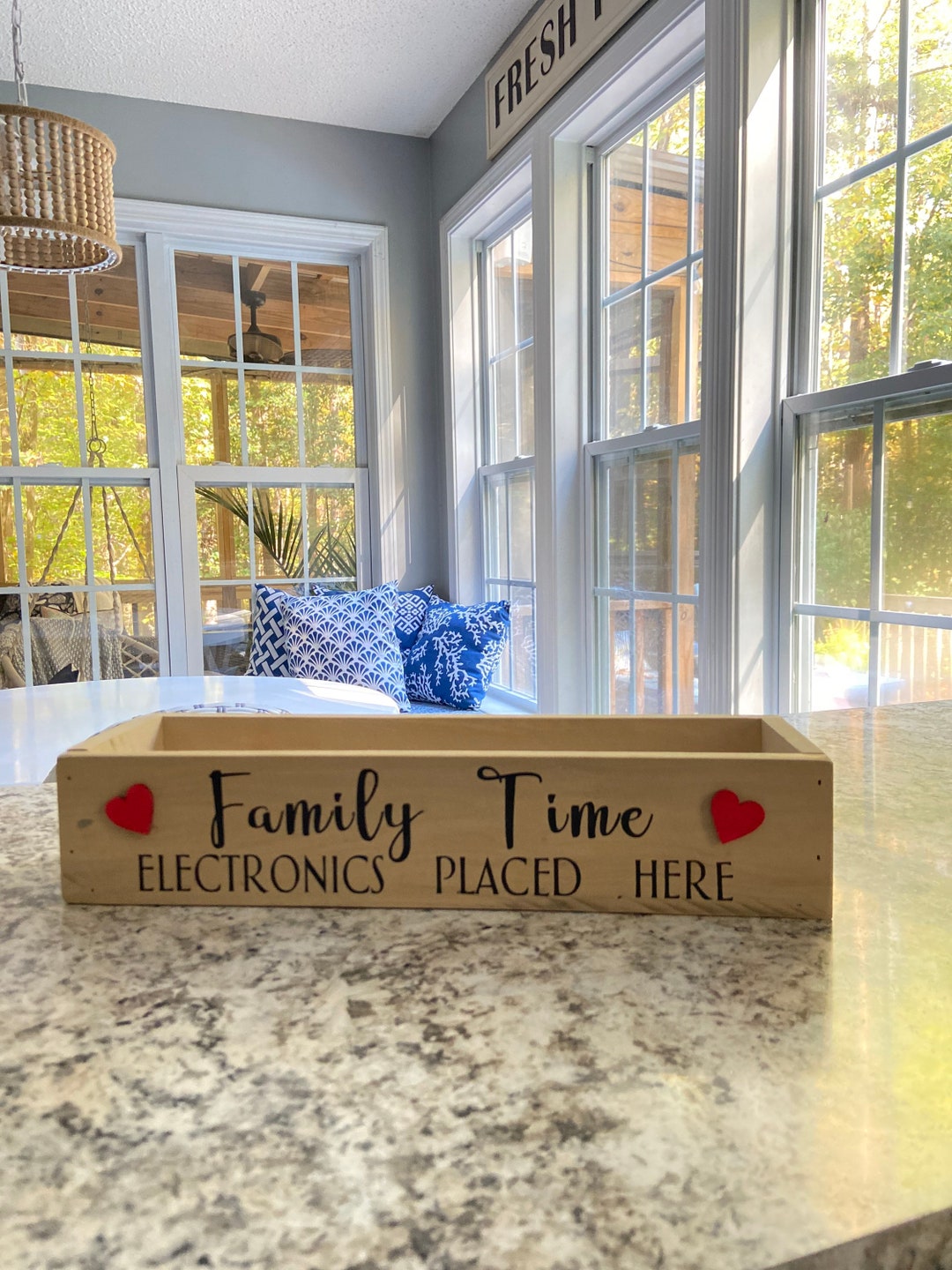 Family Gift | Family Time Wooden Box | Screen Free Family | Screen Free ...