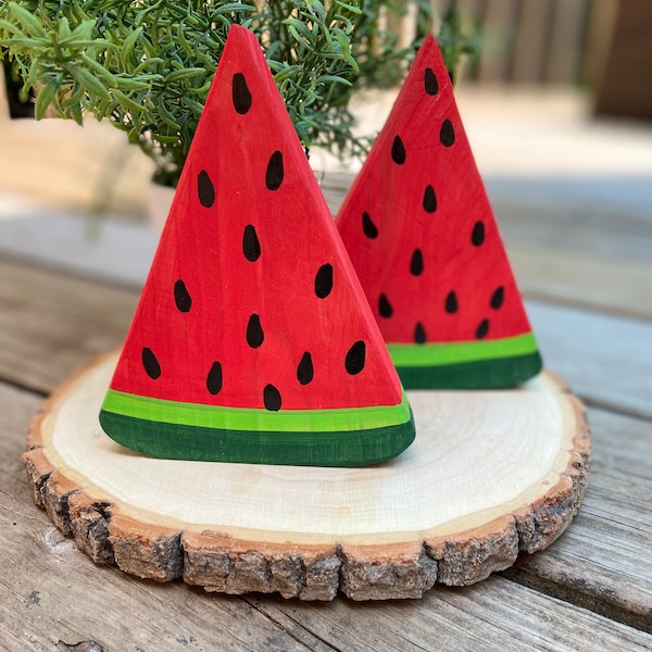Watermelon Tiered Tray Decor - Etsy