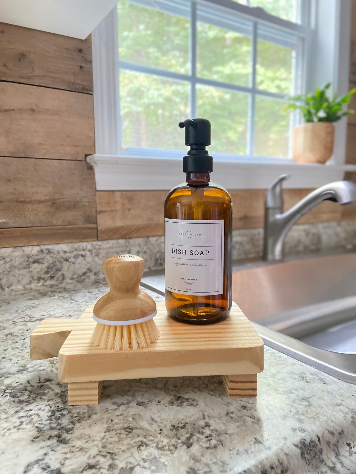 Sink Riser Tray Soap Stand Wood Riser Kitchen Tray - Etsy