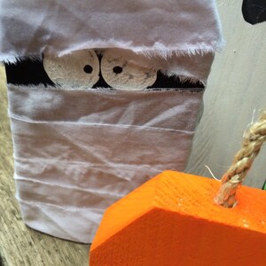 Halloween Tiered Tray Bundle Ghost Decor Mummy Decor Pumpkin Decor ...