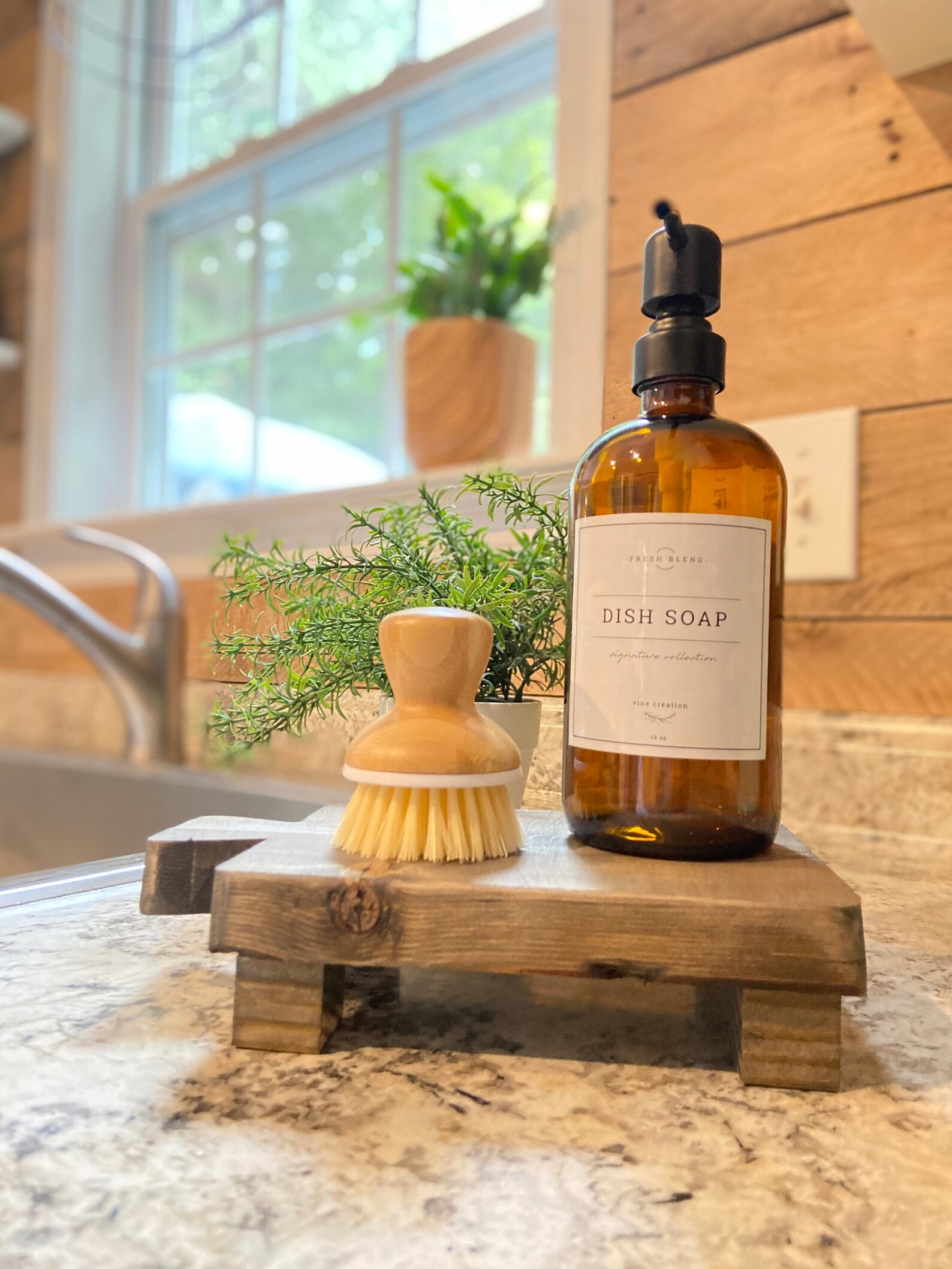 Sink Riser Tray Soap Stand Wood Riser Kitchen Tray - Etsy