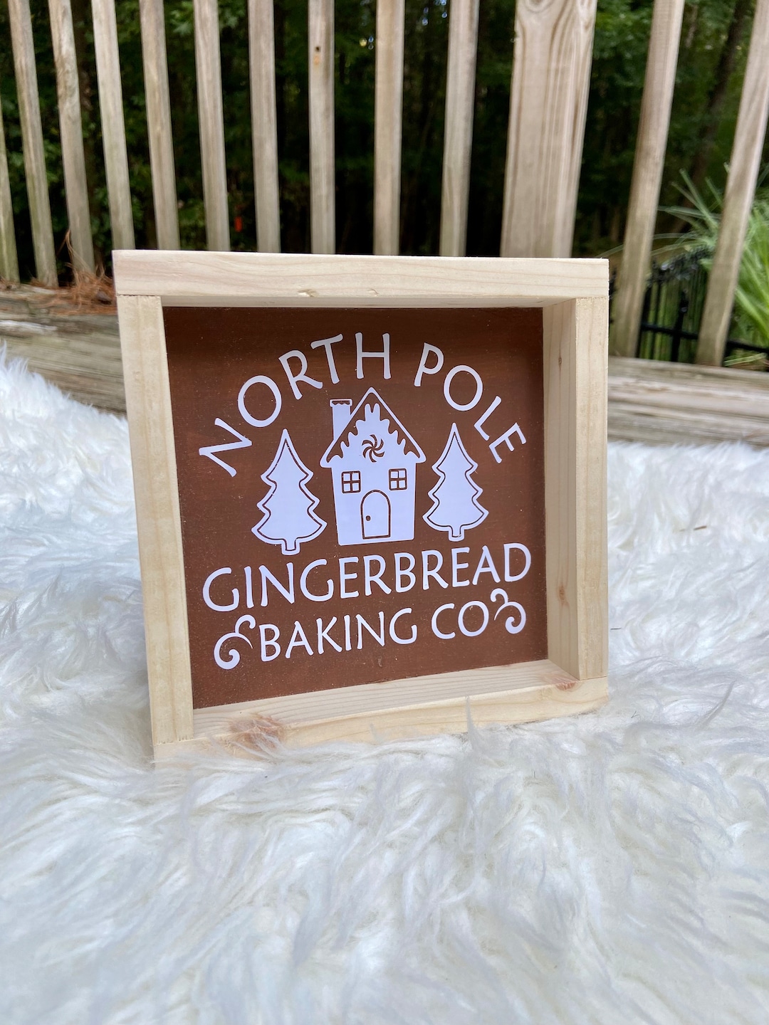 Christmas Decor | Gingerbread Decor | Gingerbread Sign | North Pole ...