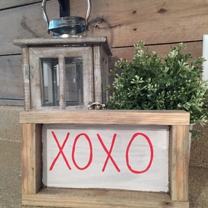 Valentine's Day Sign XOXO Rae Dunn Insprired Framed Sign Farmhouse ...
