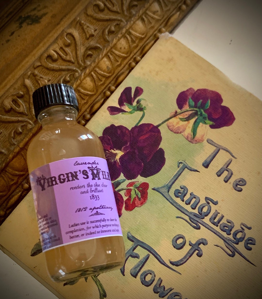 Lavender Virgin's Milk 1779 Gentle Facial Cleanser Victorian Makeup ...
