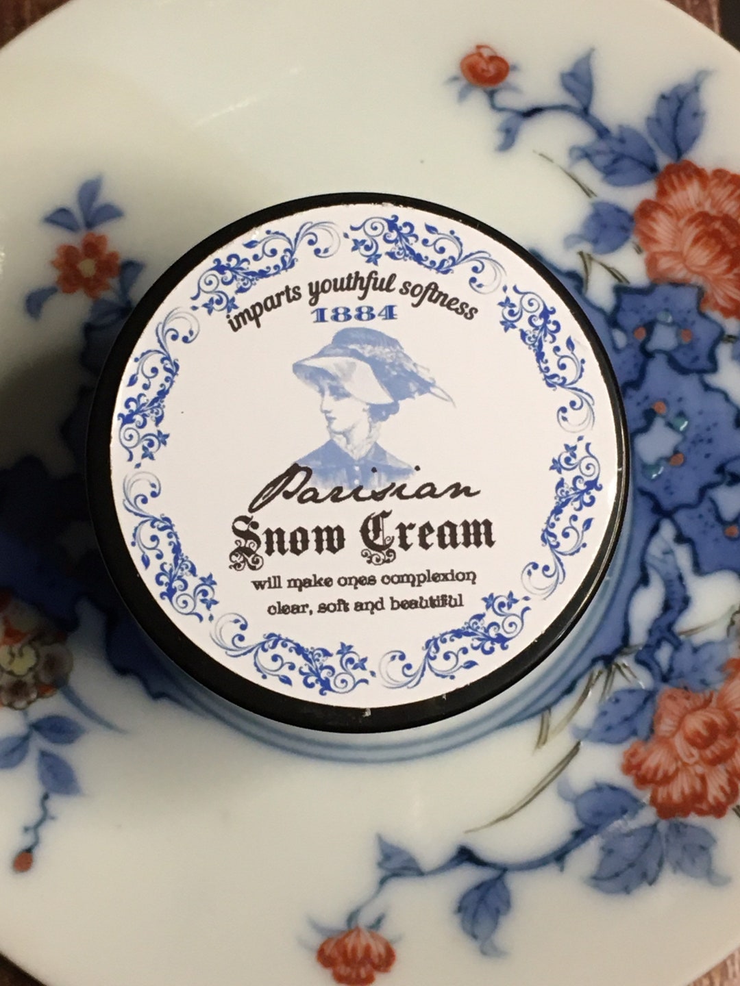 Snow Cream Cold Cream, Barrier Cream, Victorian Makeup, Natural Face ...