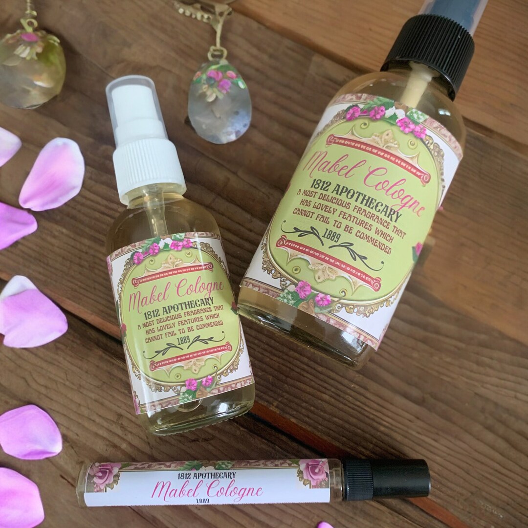 The Mabel Cologne 1889 Victorian Fragrance Vintage Style 18th Century Vegan Fragrance Living ...