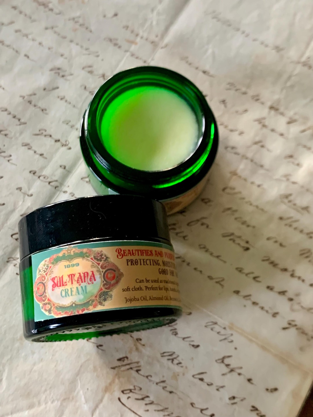 Sultana Cocoa Butter Pomade, Victorian Haircare, Pompadour, Natural ...