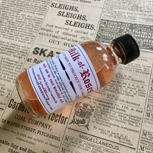 Milk of Roses, 1811 Victorian Recipe, Rose Face Toner, Makeup Remover ...
