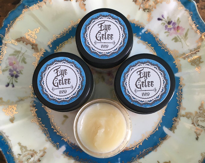Eye Gelee 1889 Eye Cream Victorian Eye Treatment Fine Lines Historical ...