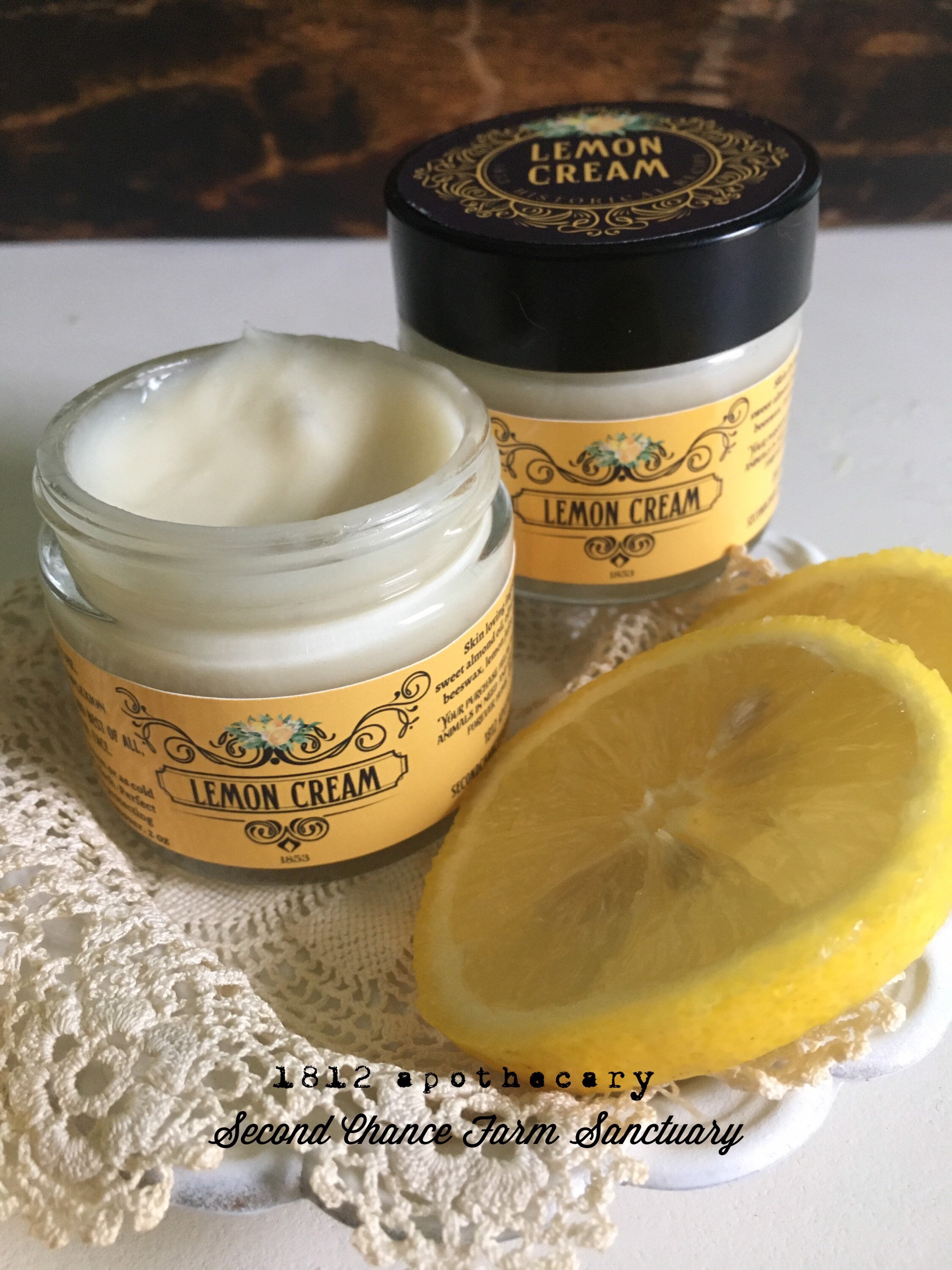 Lemon Cold Cream 1853 Recipe Victorian Makeup, Cleansing Cream, 18th ...