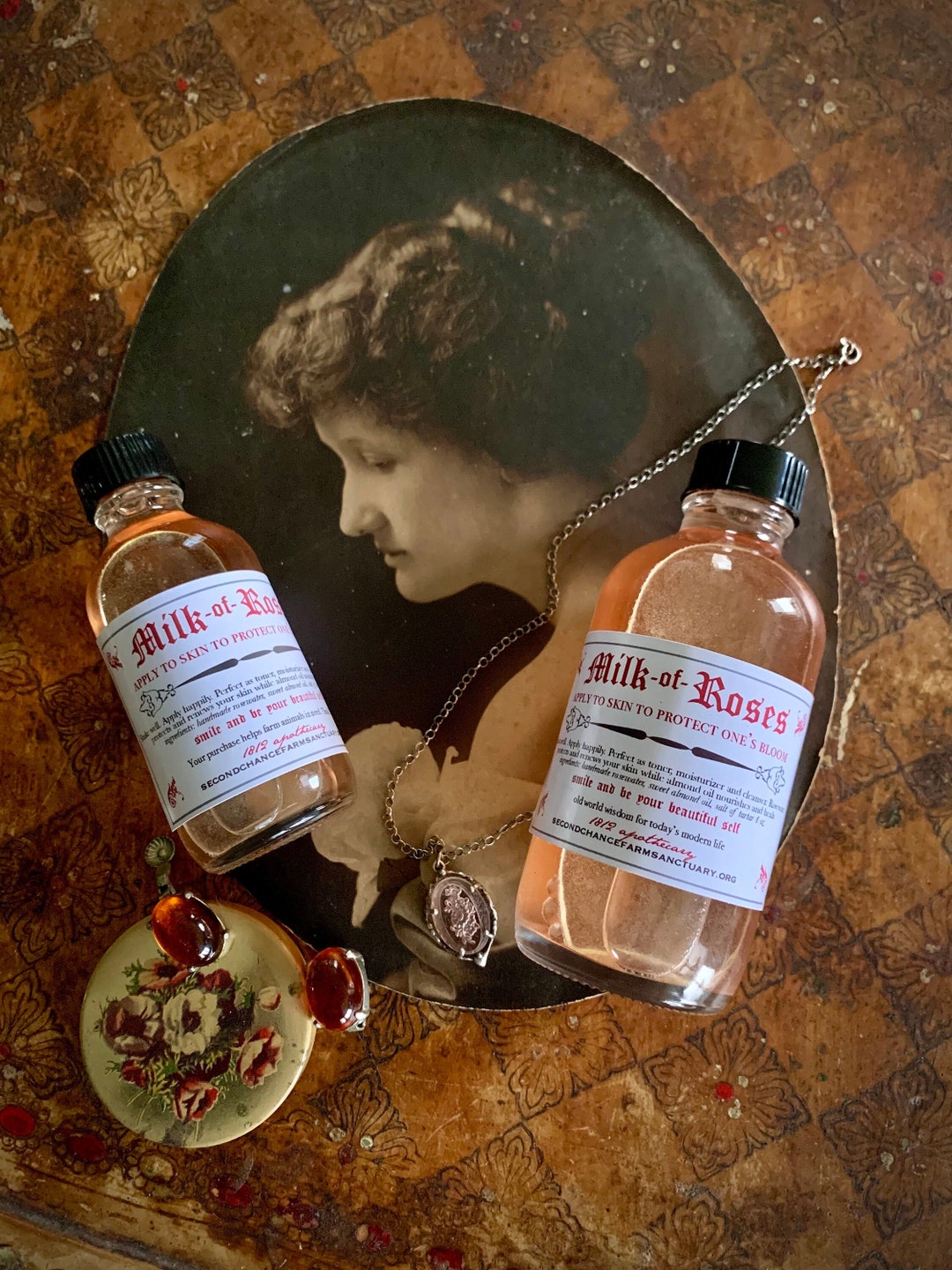 Milk of Roses, 1811 Victorian Recipe, Rose Face Toner, Makeup Remover ...