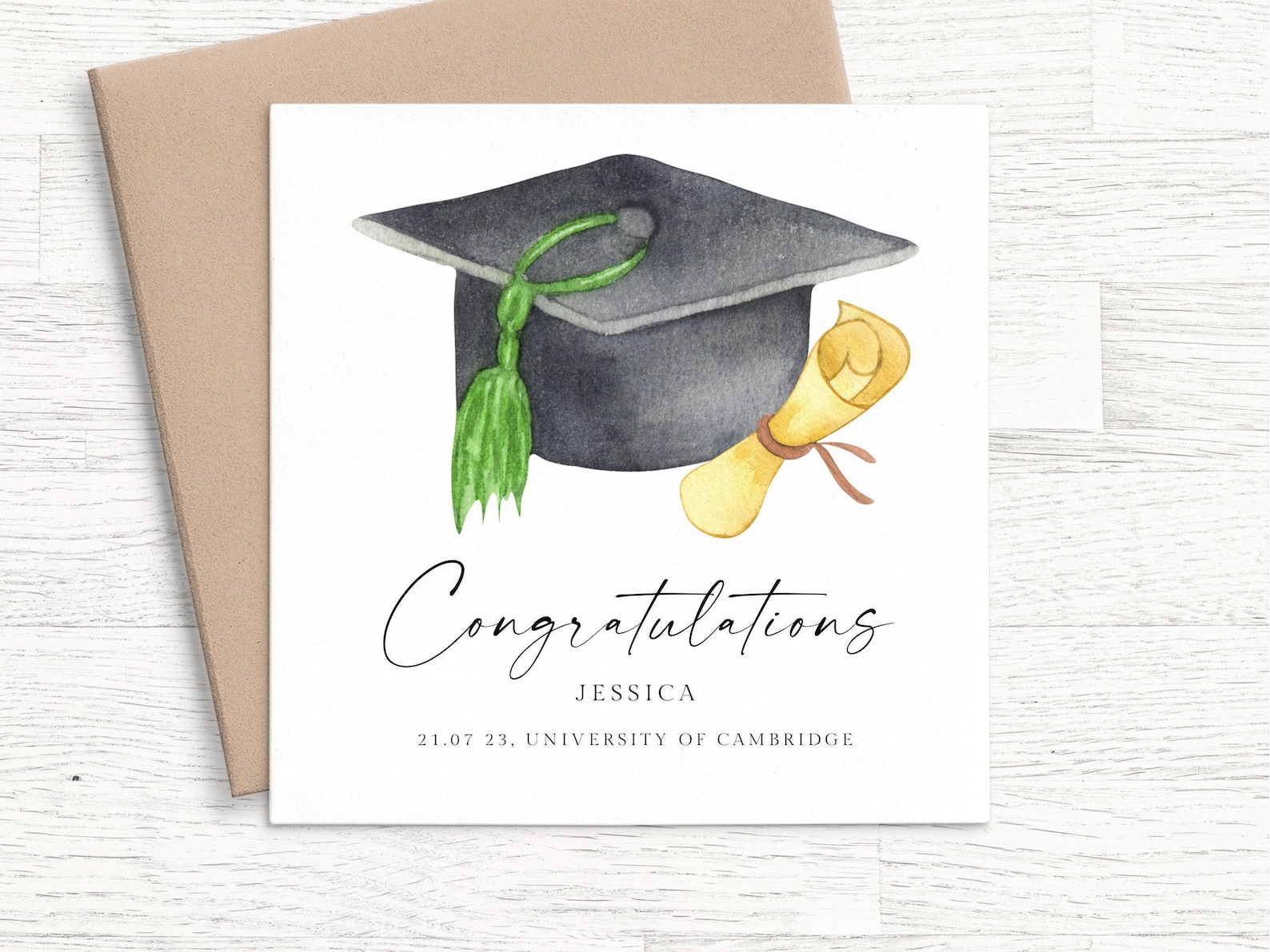 Graduation Money Wallet Personalised, Graduation Money Card ...