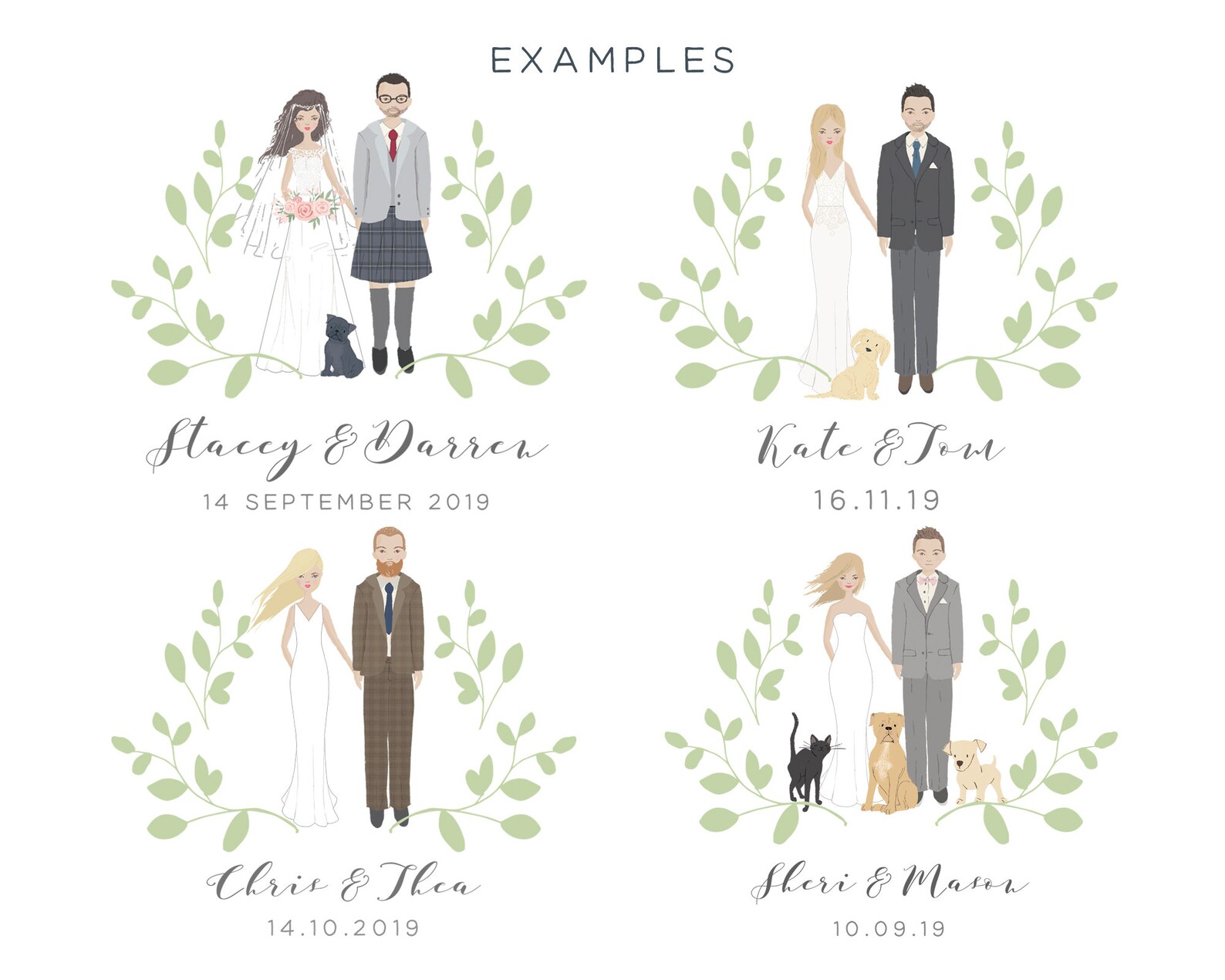 Portrait Guest Book Personalised, Custom Guest Book Sign, Alternative ...