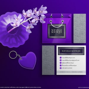 Shopping Bag Boutique Business Cards • Online Store, Ecommerce ...