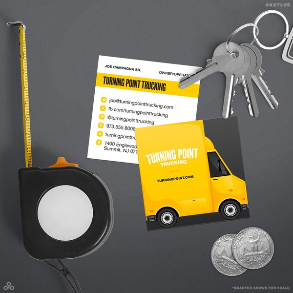 Trucking Company Business Cards - Etsy