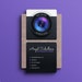 Mini Photographer Business Cards, Realistic Camera, Square Die-cut ...