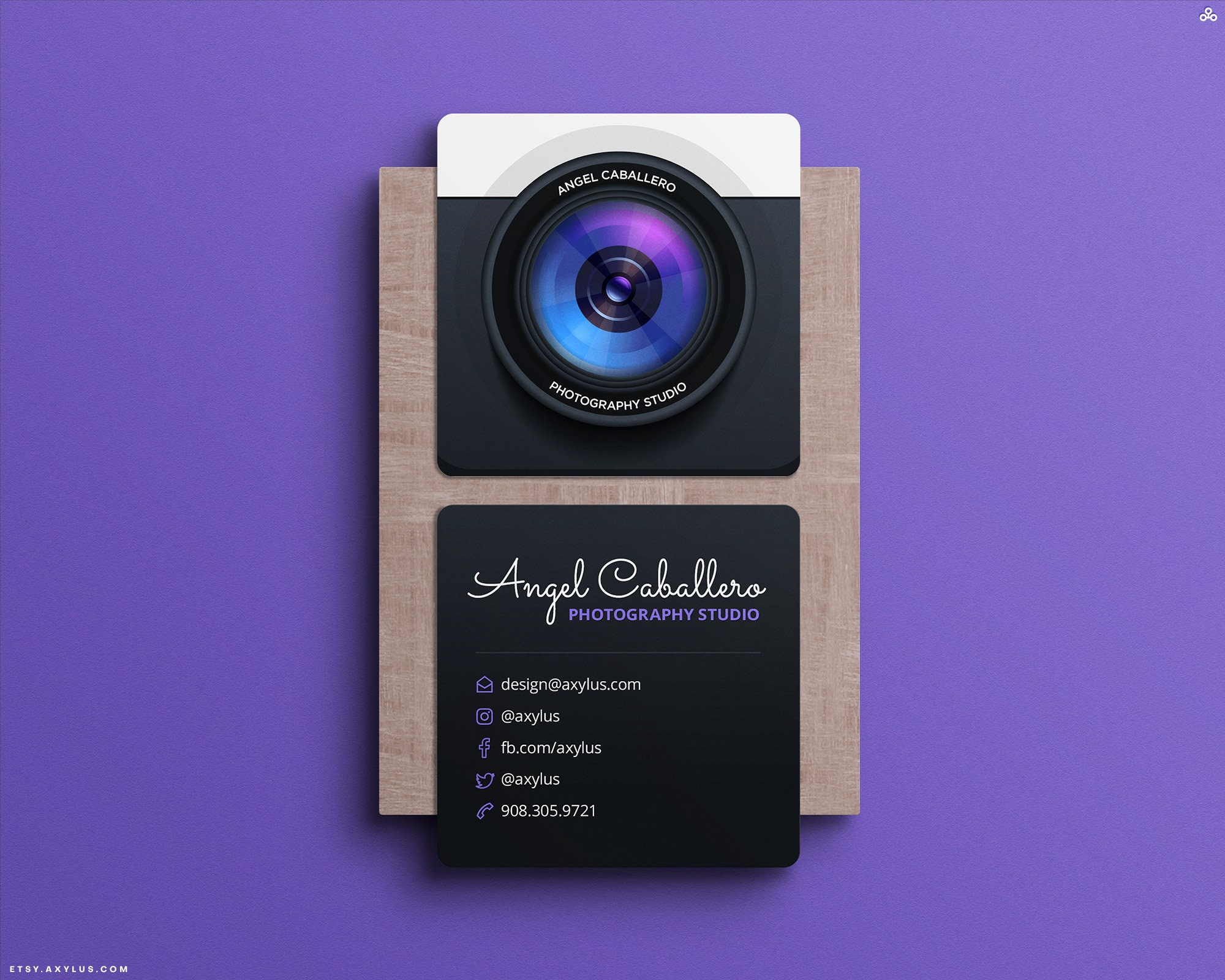 Photography Studio Visiting Card