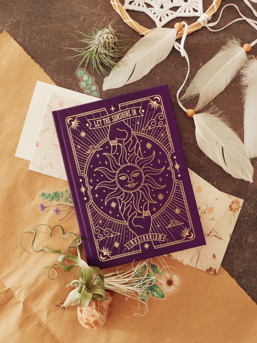 Hardcover Happiness Journal Magical Cover Journal Esoteric Design ...