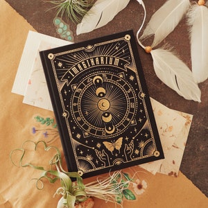 Dotted Hardcover Journal Magical Cover Metallic Foil Journal Esoteric ...