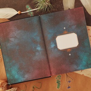 Dotted Hardcover Journal Magical Cover Metallic Foil Journal Esoteric ...