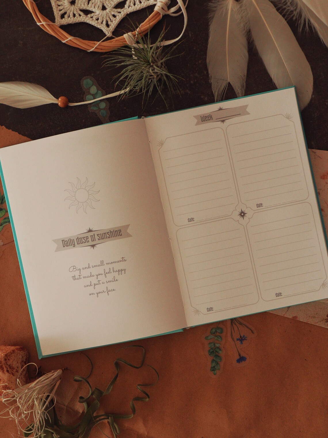 Hardcover Happiness Journal Magical Cover Journal Esoteric Design ...