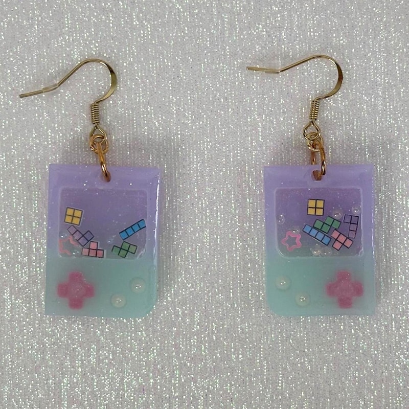 Tetris Keychain - Etsy