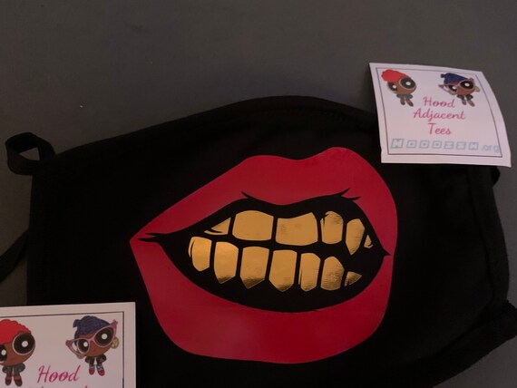 Grillz Face Mask - Etsy